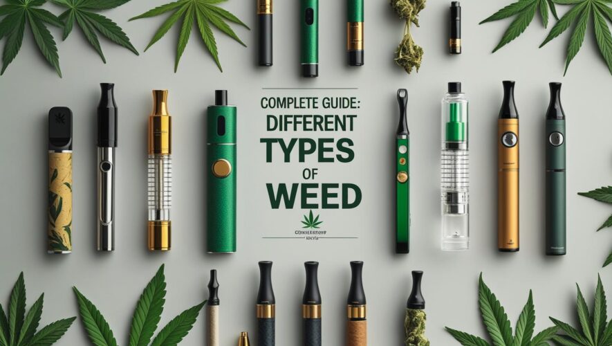 Check Out Different Types of Weed Pens : Your Guide To Vapes